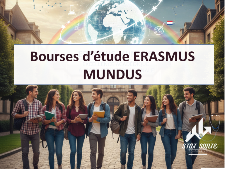 Bourse Erasmus Mundus (Joint Master Degrees 2026) - Stat Santé